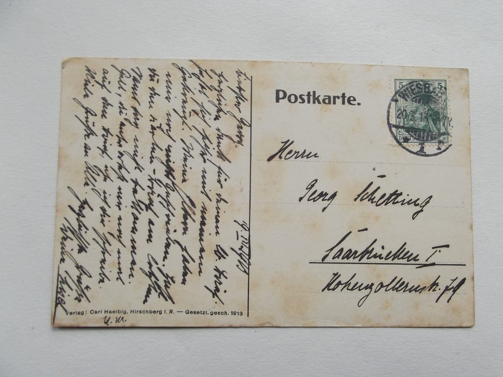 IMPERIAL GERMAN POSTCARD KAISER WILHELM 1888-1913 25 YEARS - DBG Militaria
