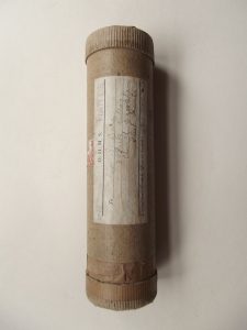 WW1 MEMORIAL SCROLL & KINGS LETTER IN ORIGINAL TUBE - DBG Militaria