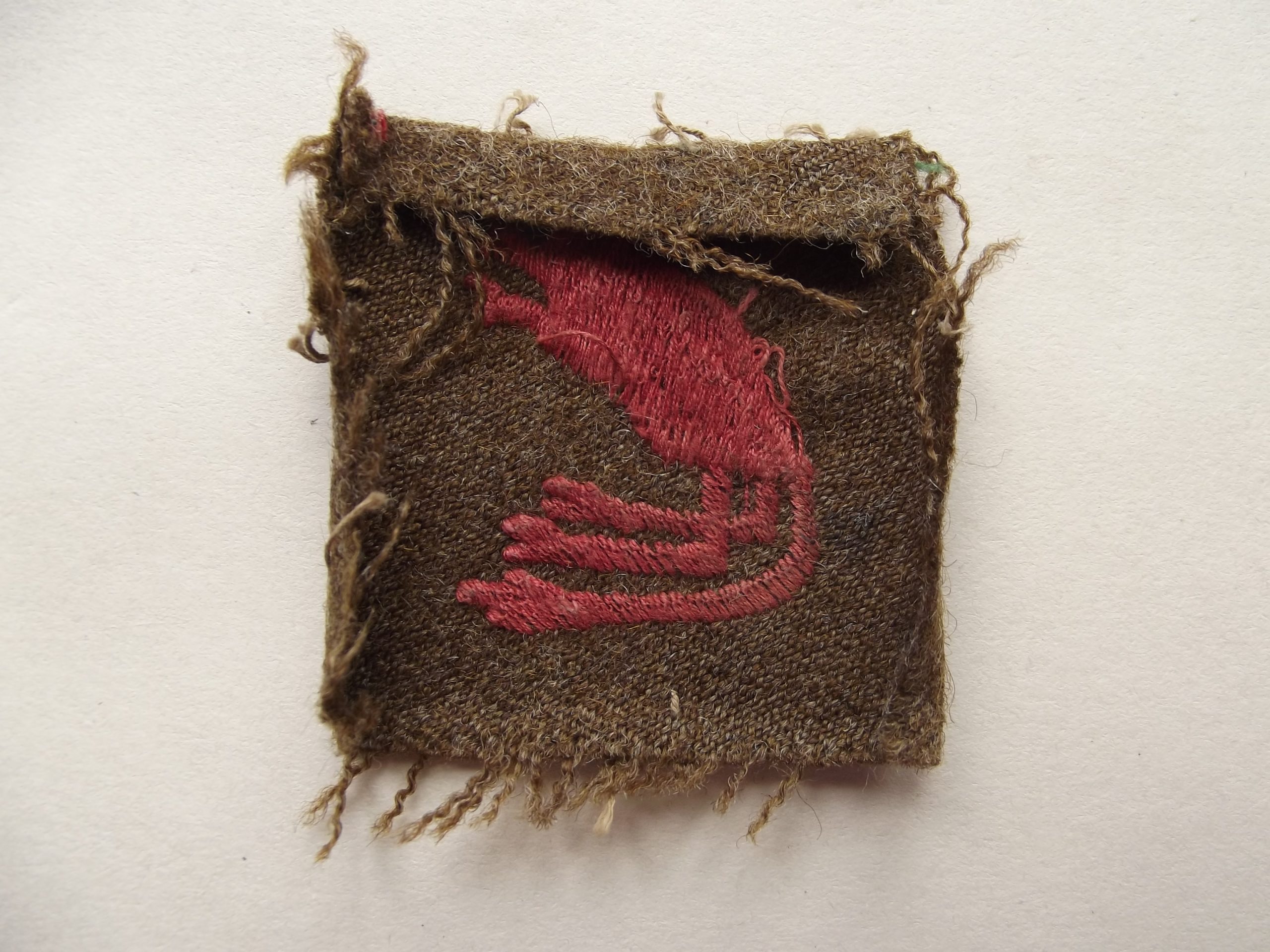 WW2 7TH ARMOURED DIVISION 1ST PTN FORMATION PATCH - DBG Militaria
