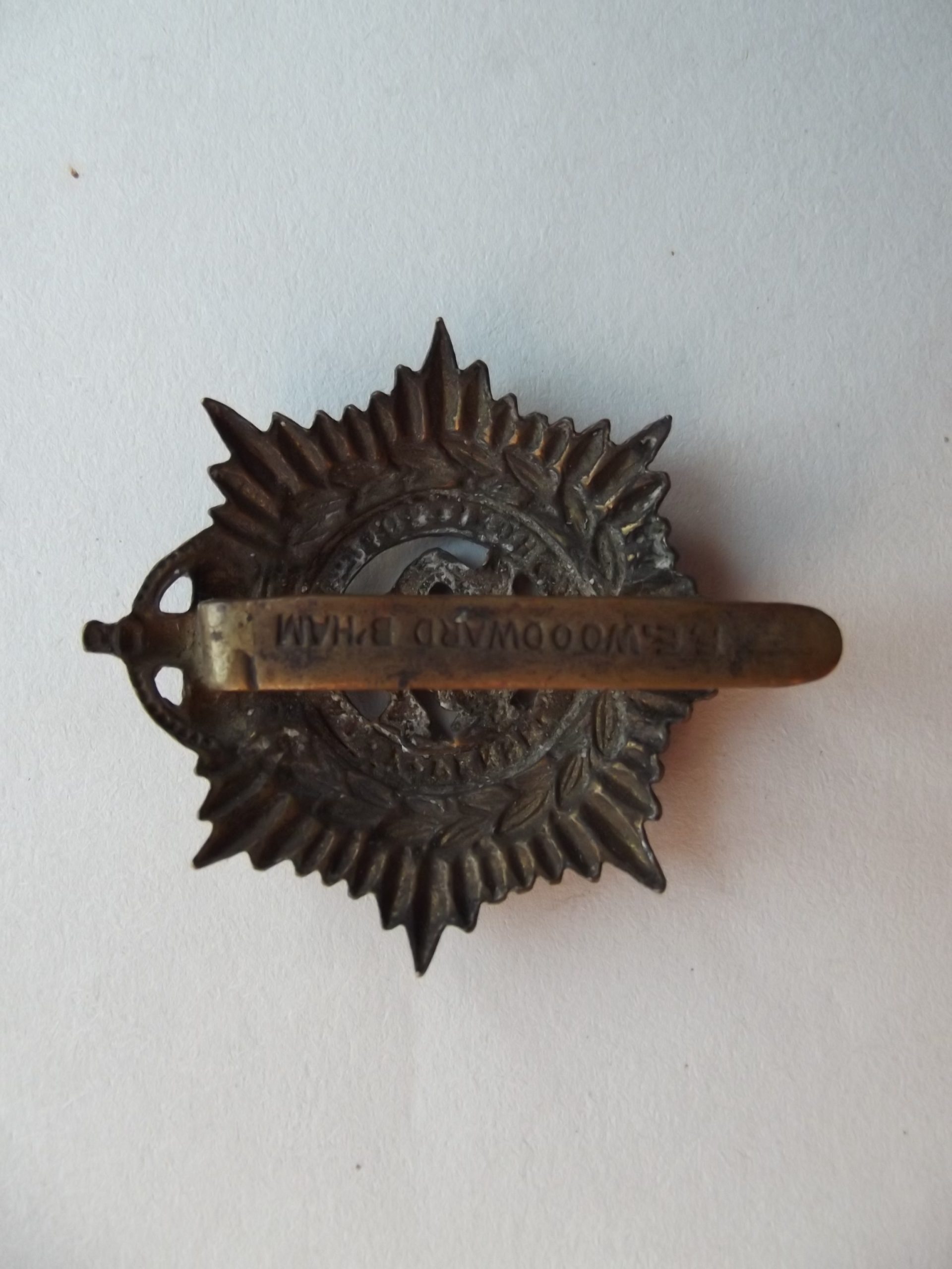 WW1 ARMY SERVICE CORPS CAP BADGE - DBG Militaria