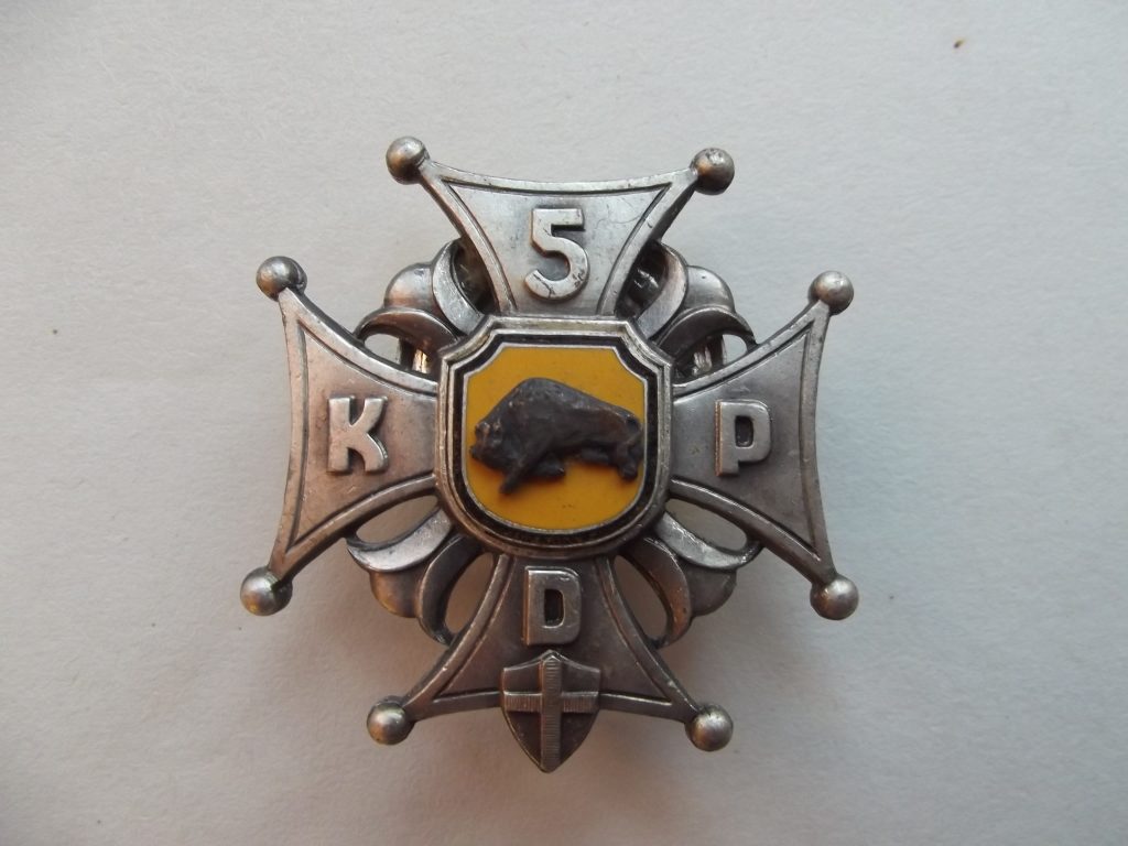 WW2 POLISH 5TH KRESOWA INFANTRY DIVISION BADGE - DBG Militaria