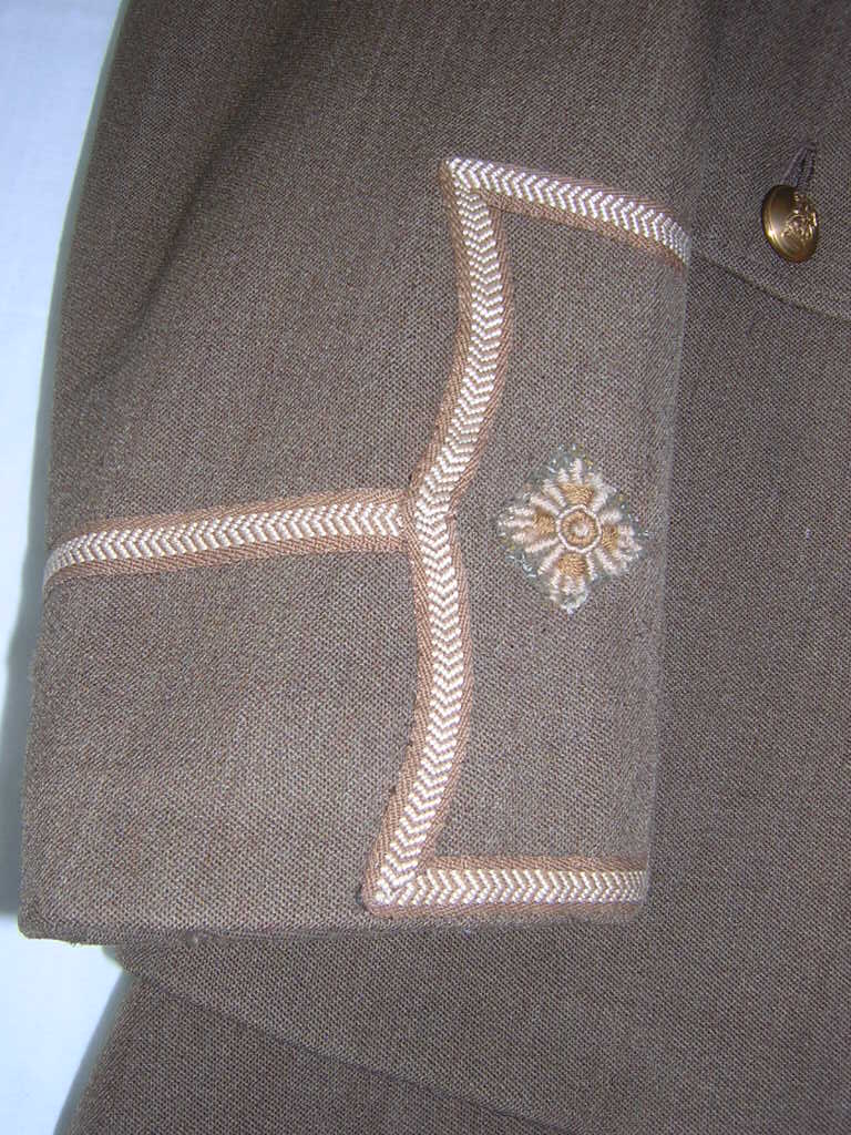 WW1 WEST KENT OFFICERS CUFF RANK TUNIC - DBG Militaria