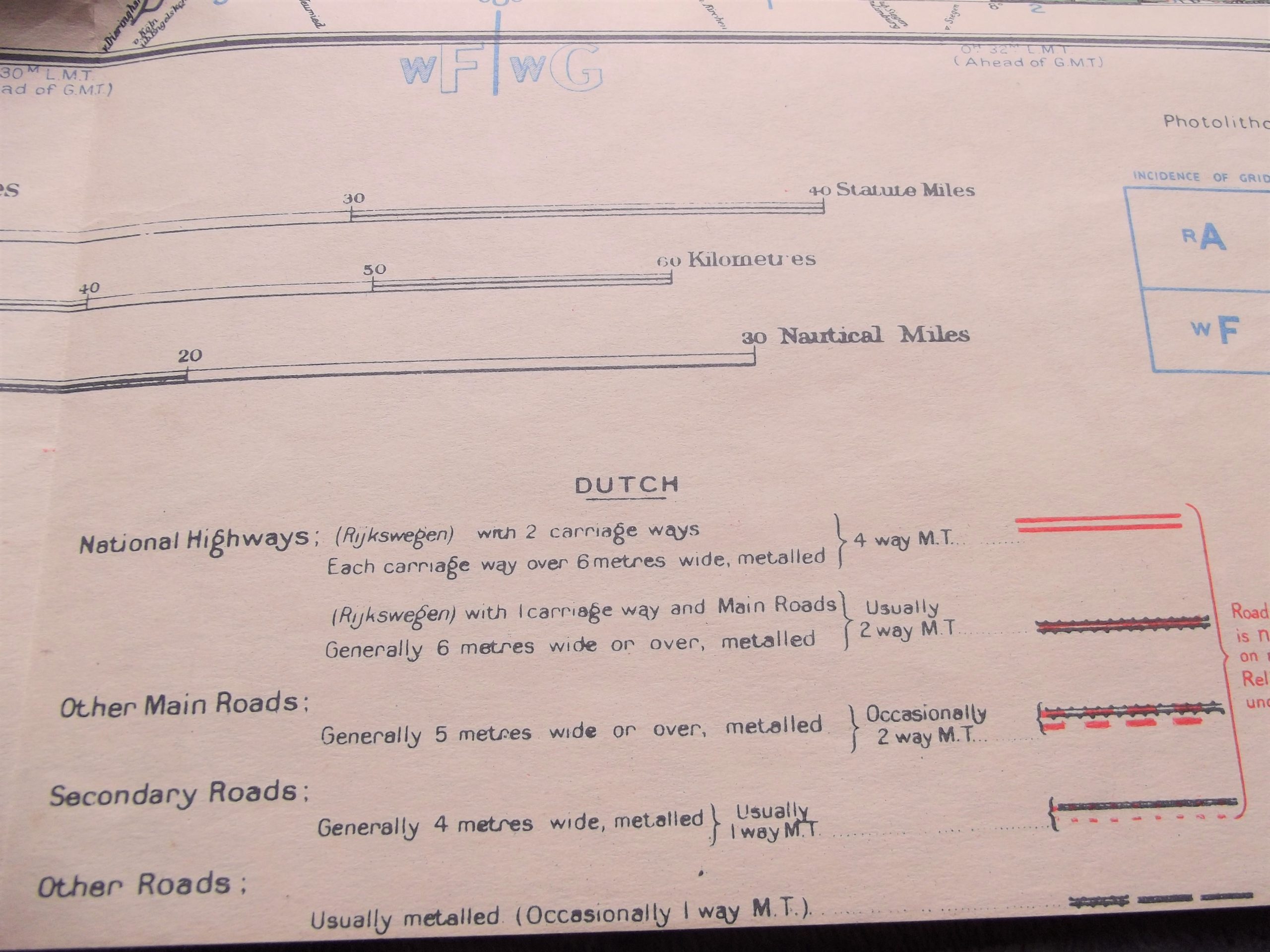 WW2 BRITISH ARMY/AIR MAP OF DUSSELDORF GERMANY DATED 1944 - DBG Militaria