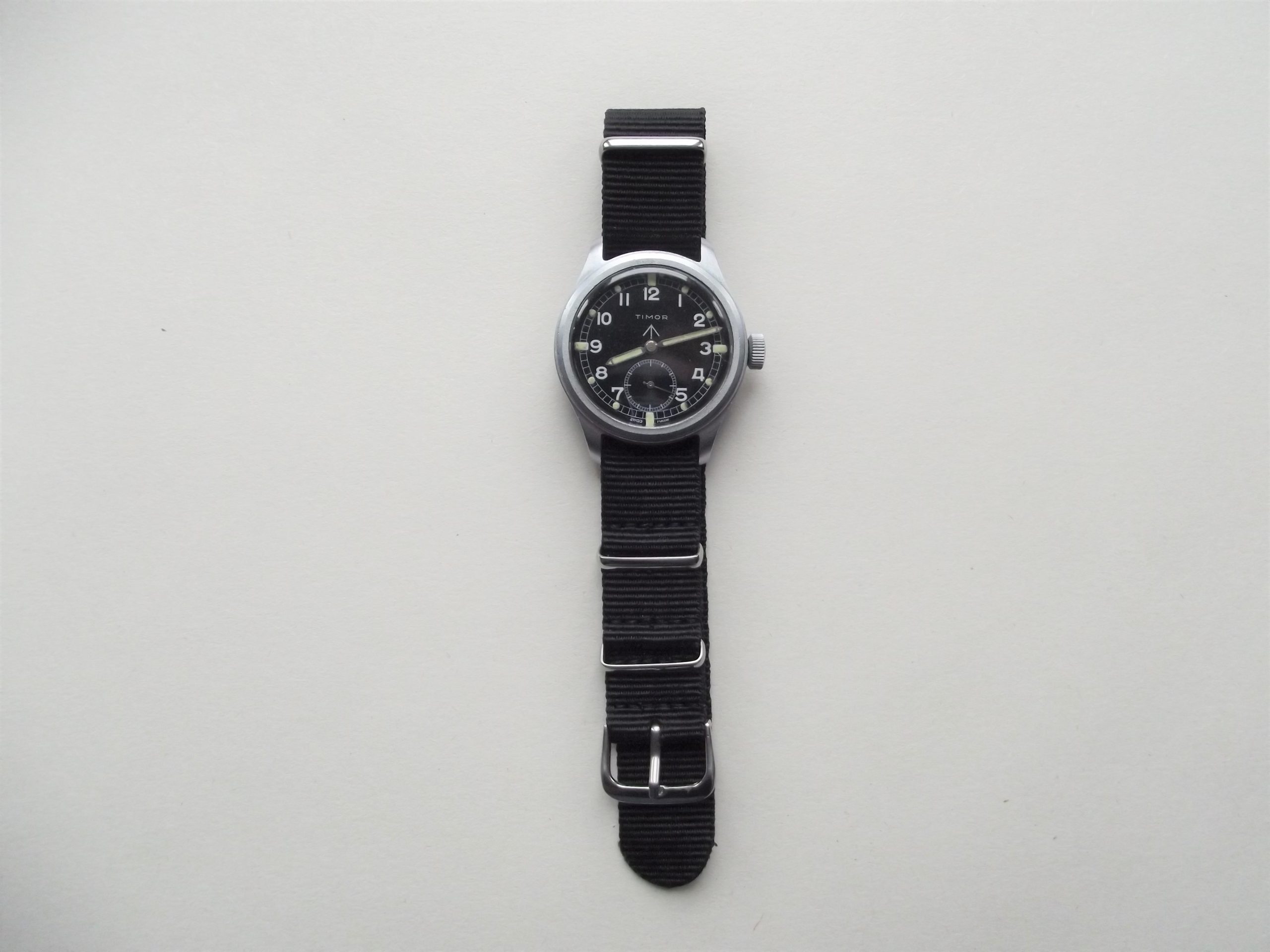 BRITISH MILITARY W.W.W TIMOR WRISTWATCH - DBG Militaria