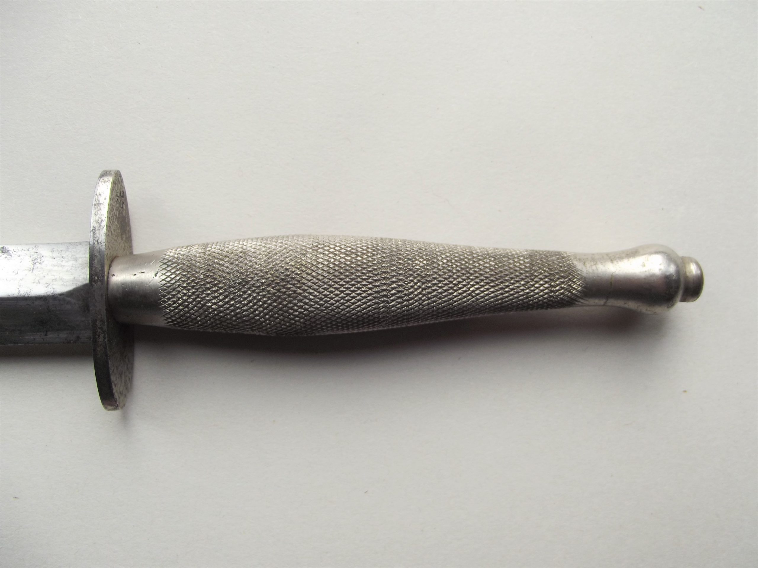 WW2 2ND PTN FAIRBAIRN-SYKES COMMANDO DAGGER NICKEL ARROW 56 - DBG Militaria
