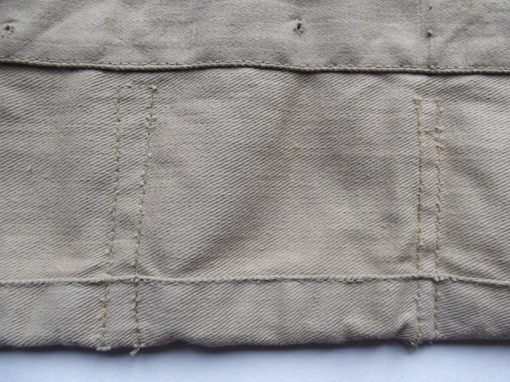 WW2 BRITISH ARMY CLOTH .303 BANDOLIER DATED 1941 - DBG Militaria