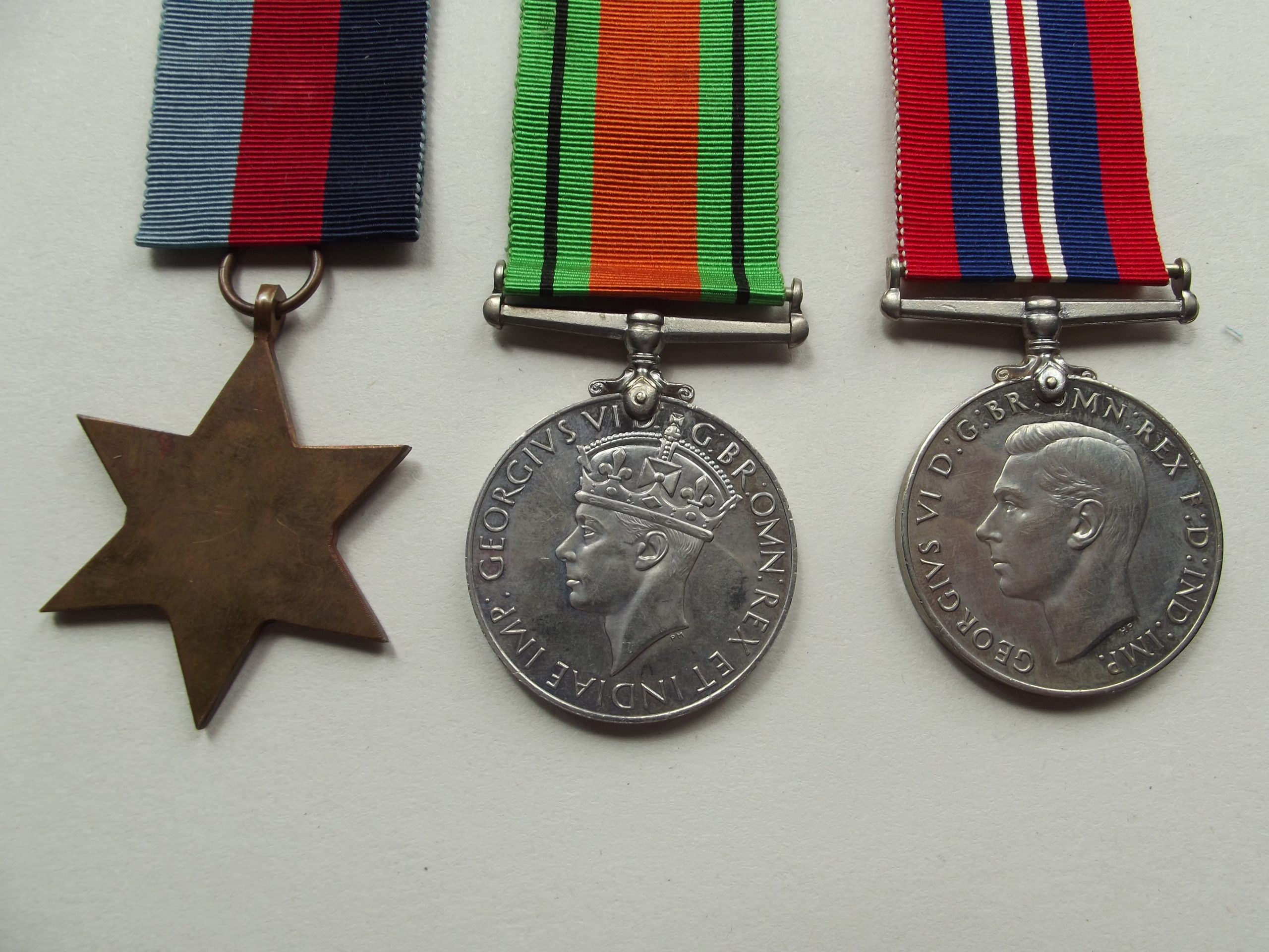 WW2 R.A.F GROUP OF THREE MEDALS & EXTRAS - DBG Militaria