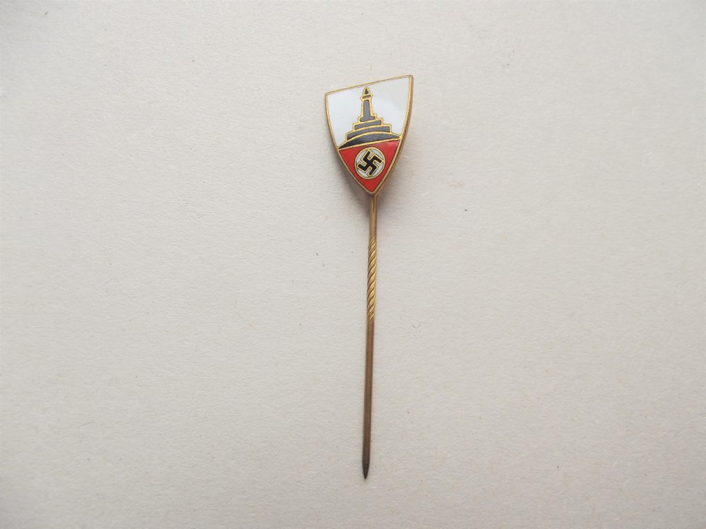 GERMAN NAZI NATION SOLDIER'S ASSOCIATION STICK PIN BADGE - DBG Militaria