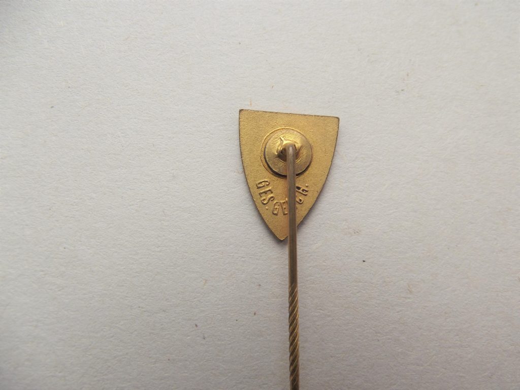 GERMAN NAZI NATION SOLDIER'S ASSOCIATION STICK PIN BADGE - DBG Militaria