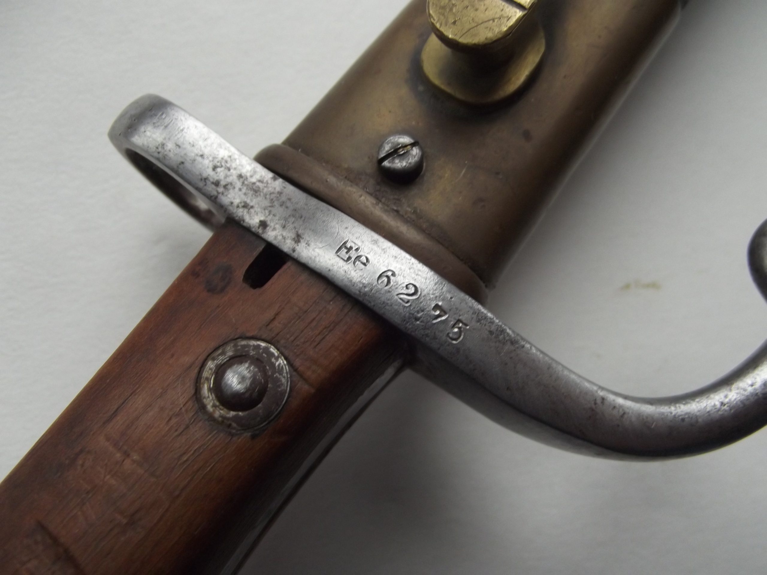 BRAZILIAN M1908 BAYONET & SCABBARD GERMAN MADE - DBG Militaria
