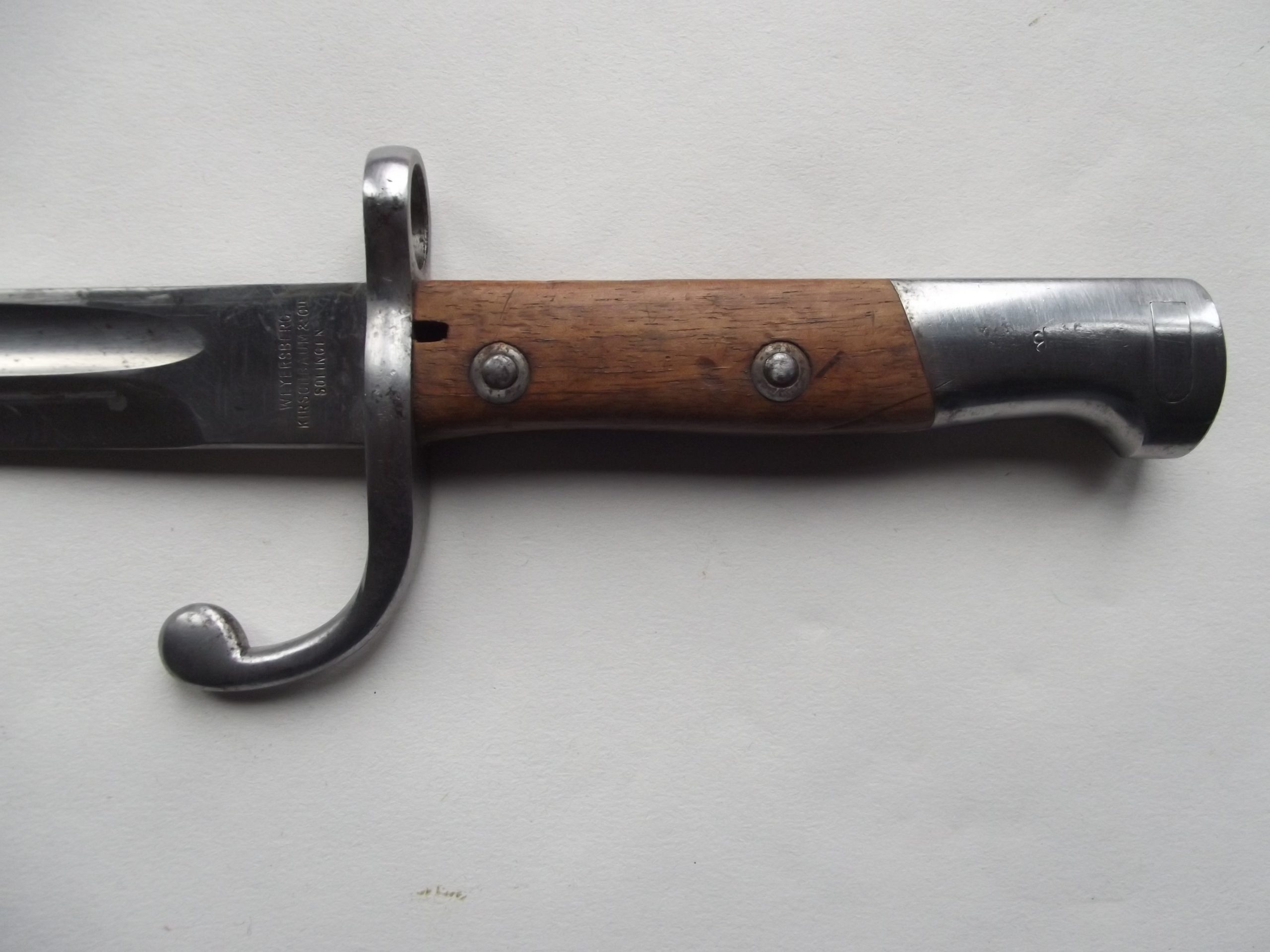 BRAZILIAN M1908 BAYONET & SCABBARD GERMAN MADE - DBG Militaria