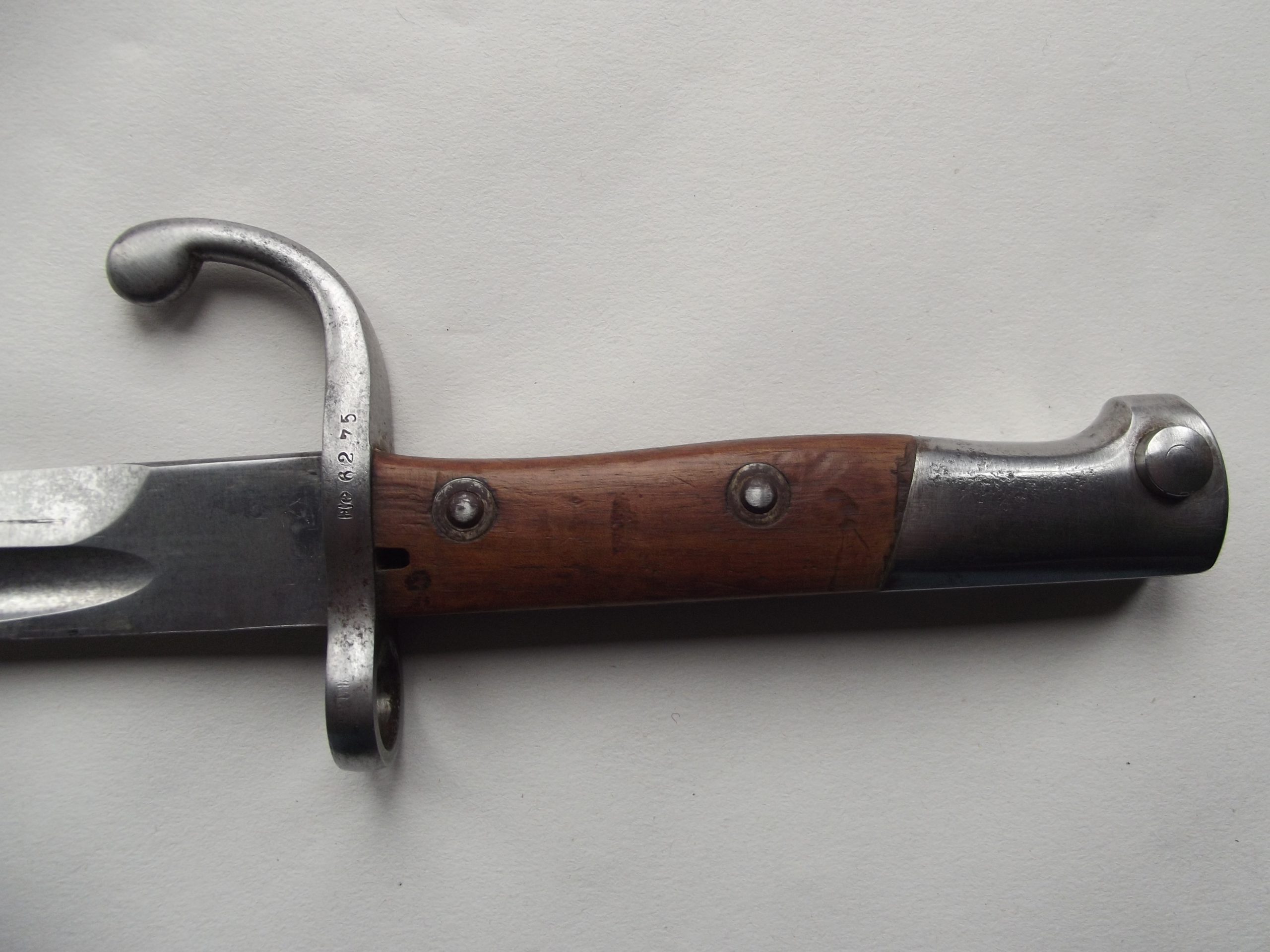 BRAZILIAN M1908 BAYONET & SCABBARD GERMAN MADE - DBG Militaria