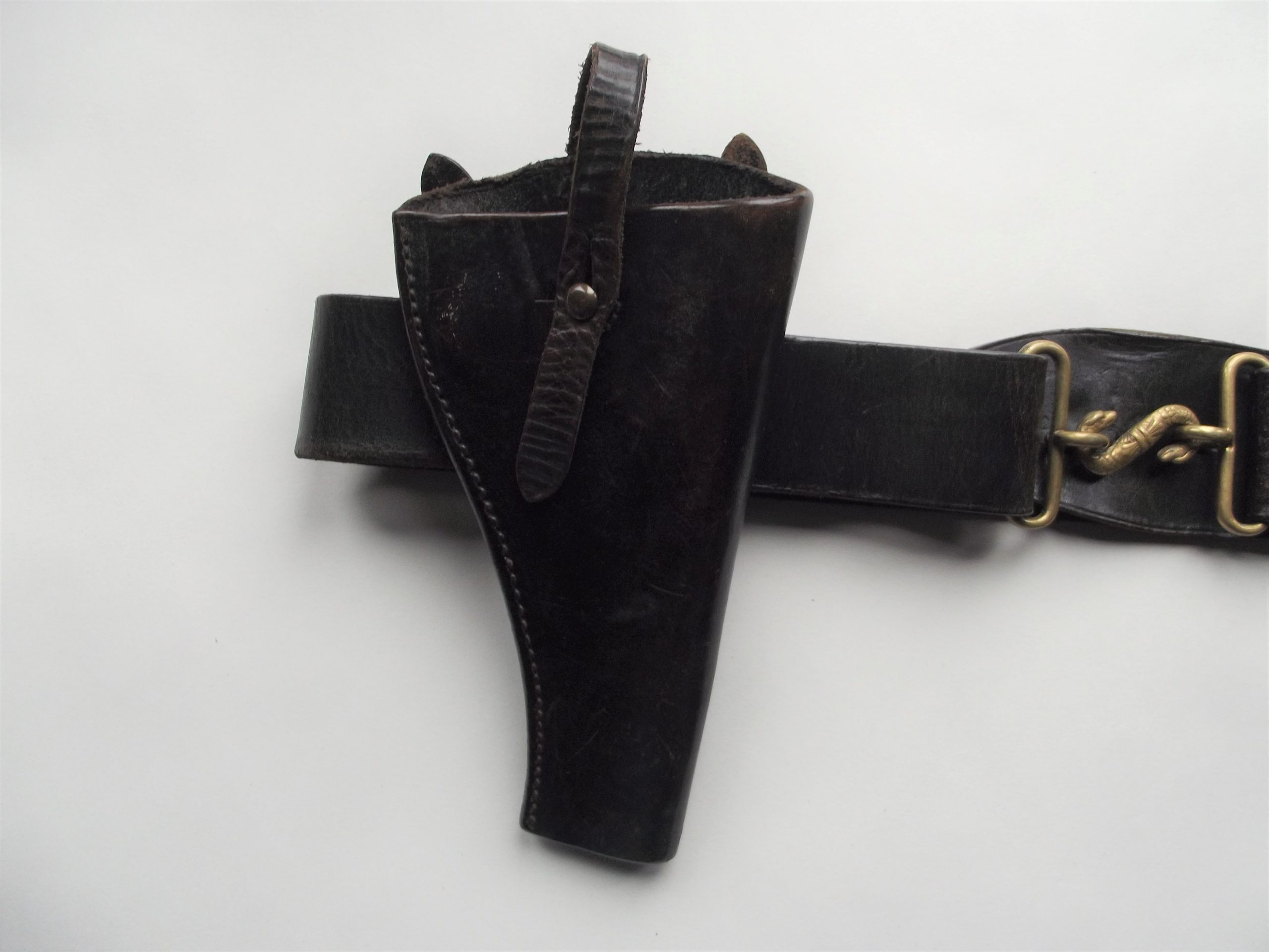 ROYAL ULSTER CONSTABULARY R.U.C OFFICERS BELT, HOLSTER & POUCH - DBG ...