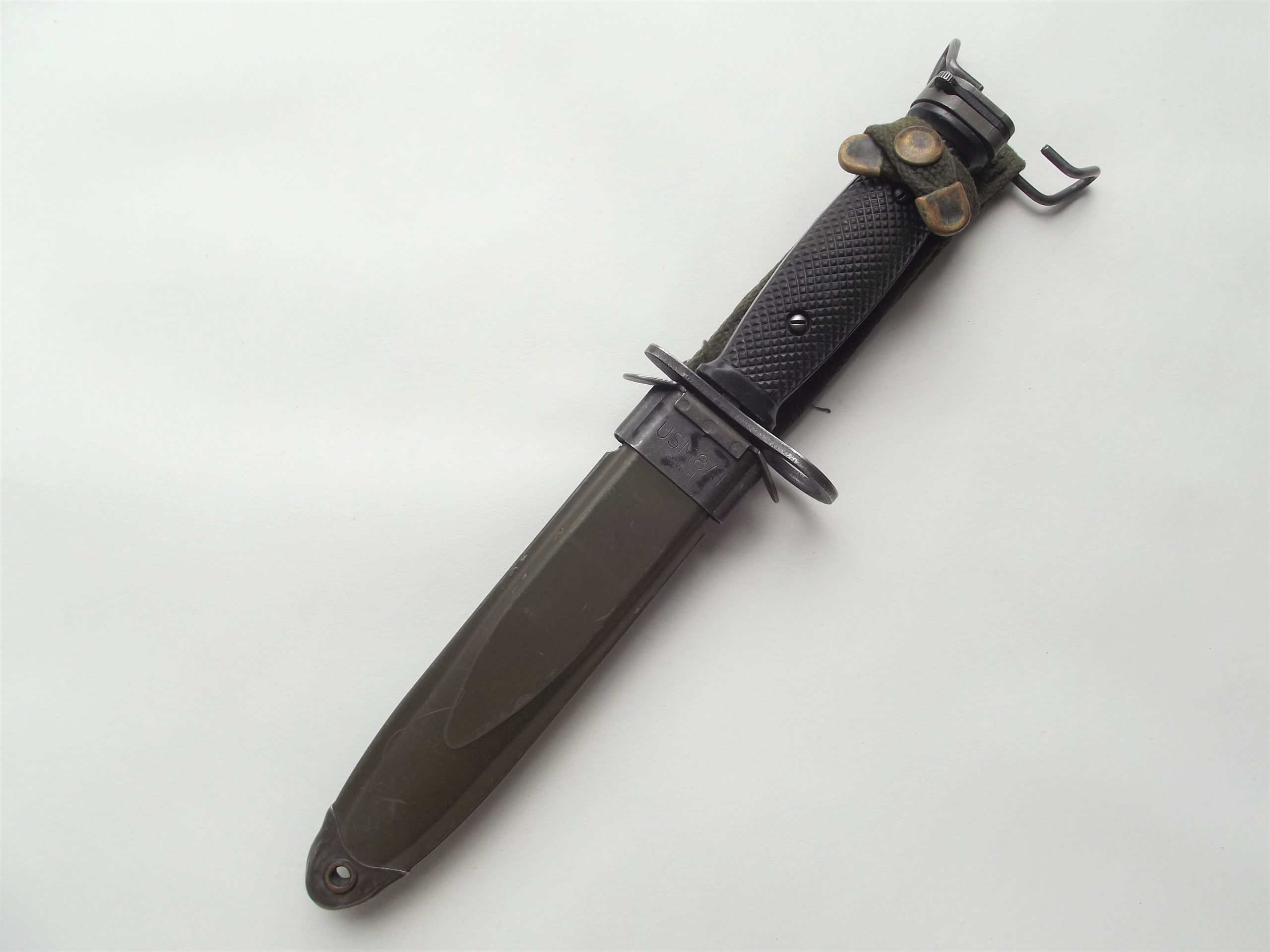 AMERICAN M7 BAYONET & SCABBARD BOC - DBG Militaria