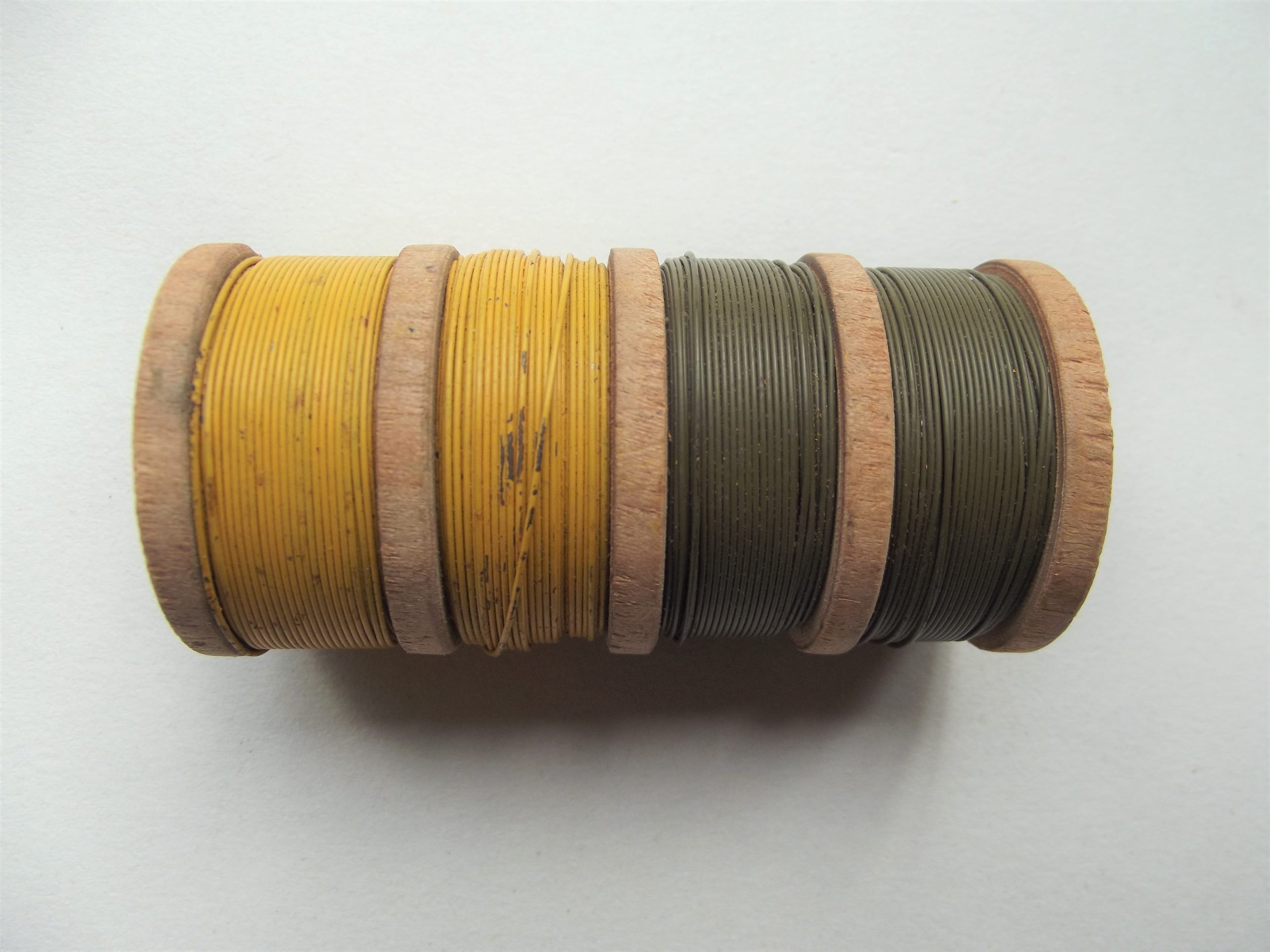 WW2 AMERICAN BOOBY TRAP , TRIP WIRE & BOBBIN - DBG Militaria