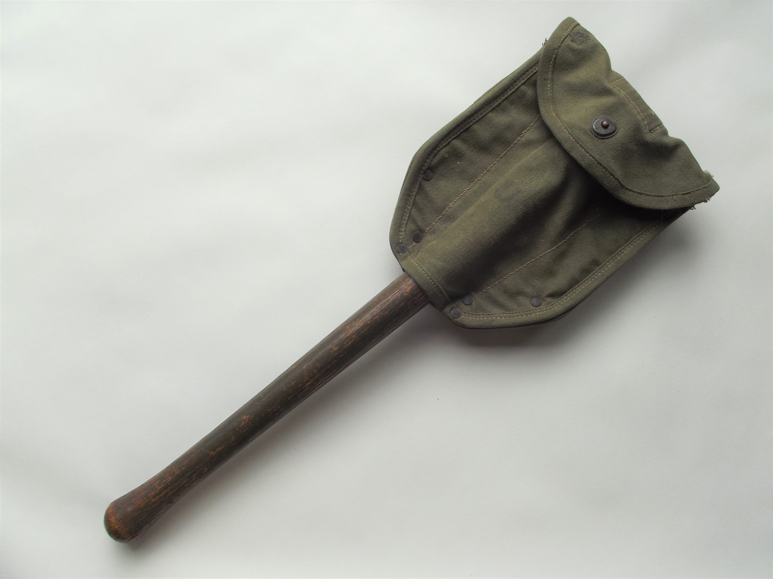 WW2 AMERICAN M1943 EN-TRENCHING TOOL & WEBBING COVER DATED 1944 - DBG ...