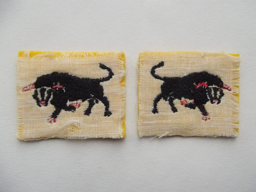 WW2 11TH ARMOURED DIVISION FORMATION PATCHES - DBG Militaria
