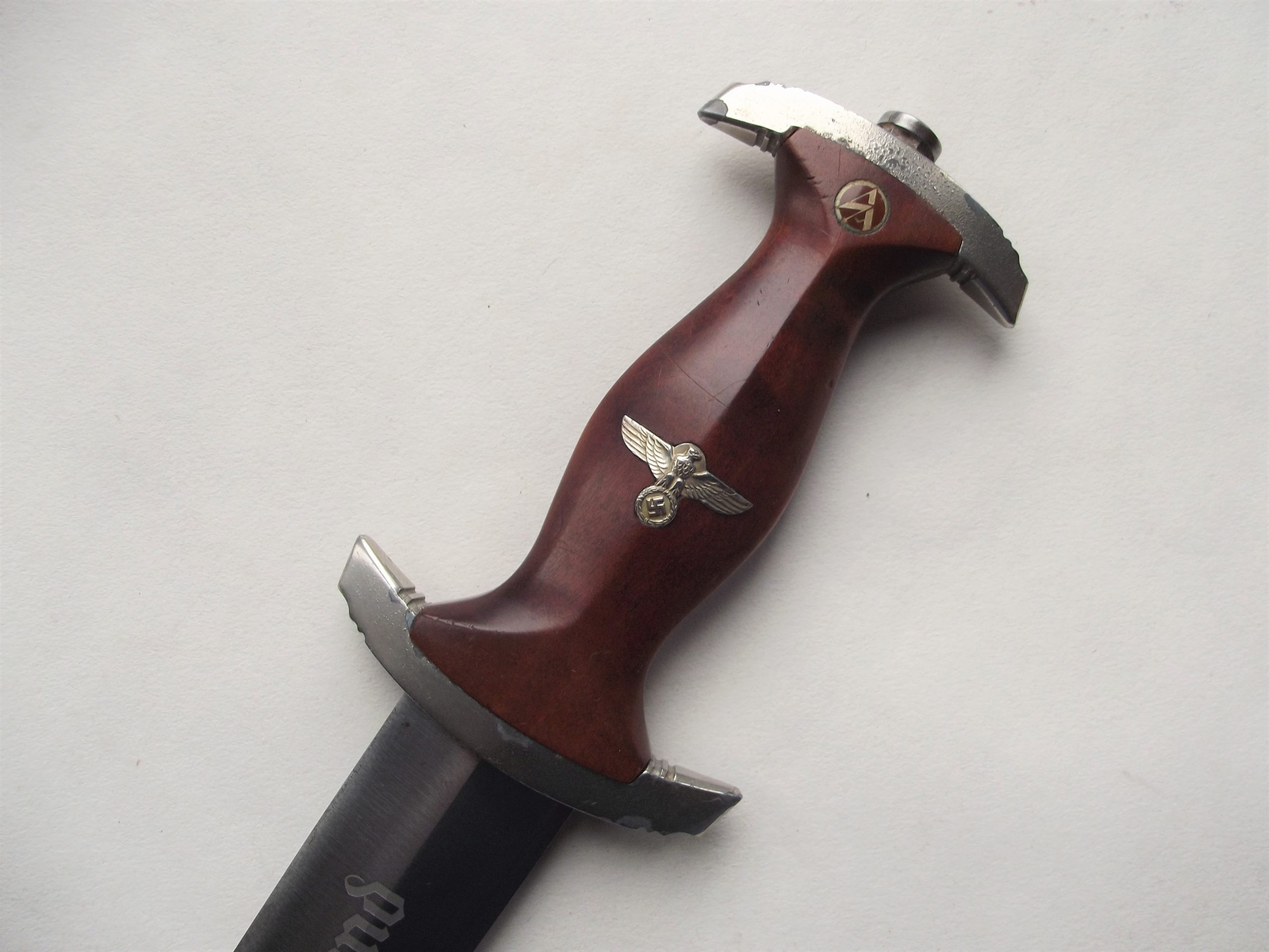 WW2 GERMAN SA DAGGER & SCABBARD RZM M7/12 WMW - DBG Militaria