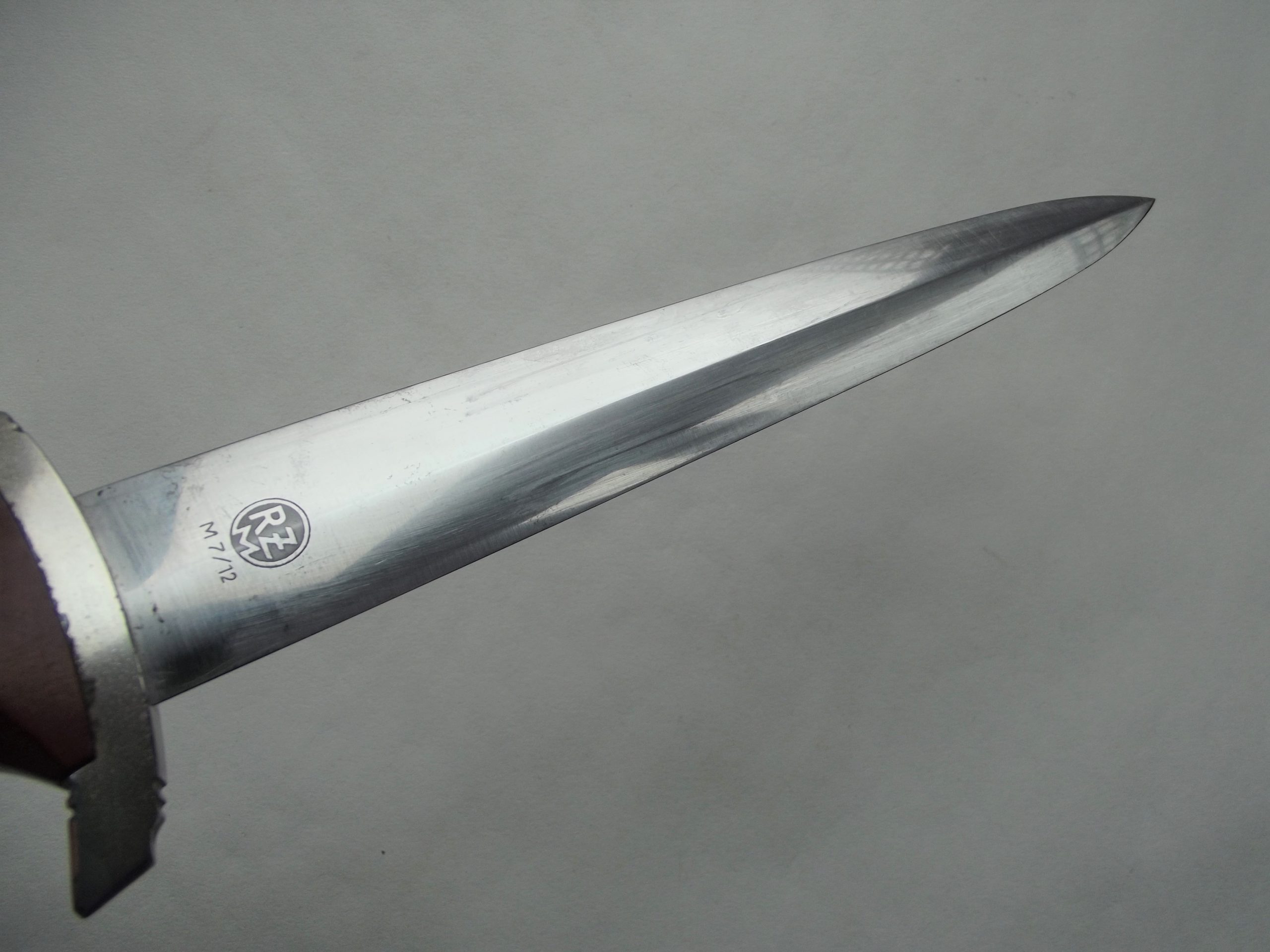 WW2 GERMAN SA DAGGER & SCABBARD RZM M7/12 WMW - DBG Militaria