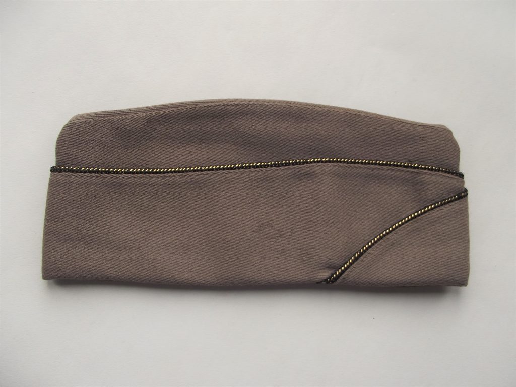 WW2 AMERICAN USAAF OFFICERS PINKS GARRISON SIDE CAP - DBG Militaria