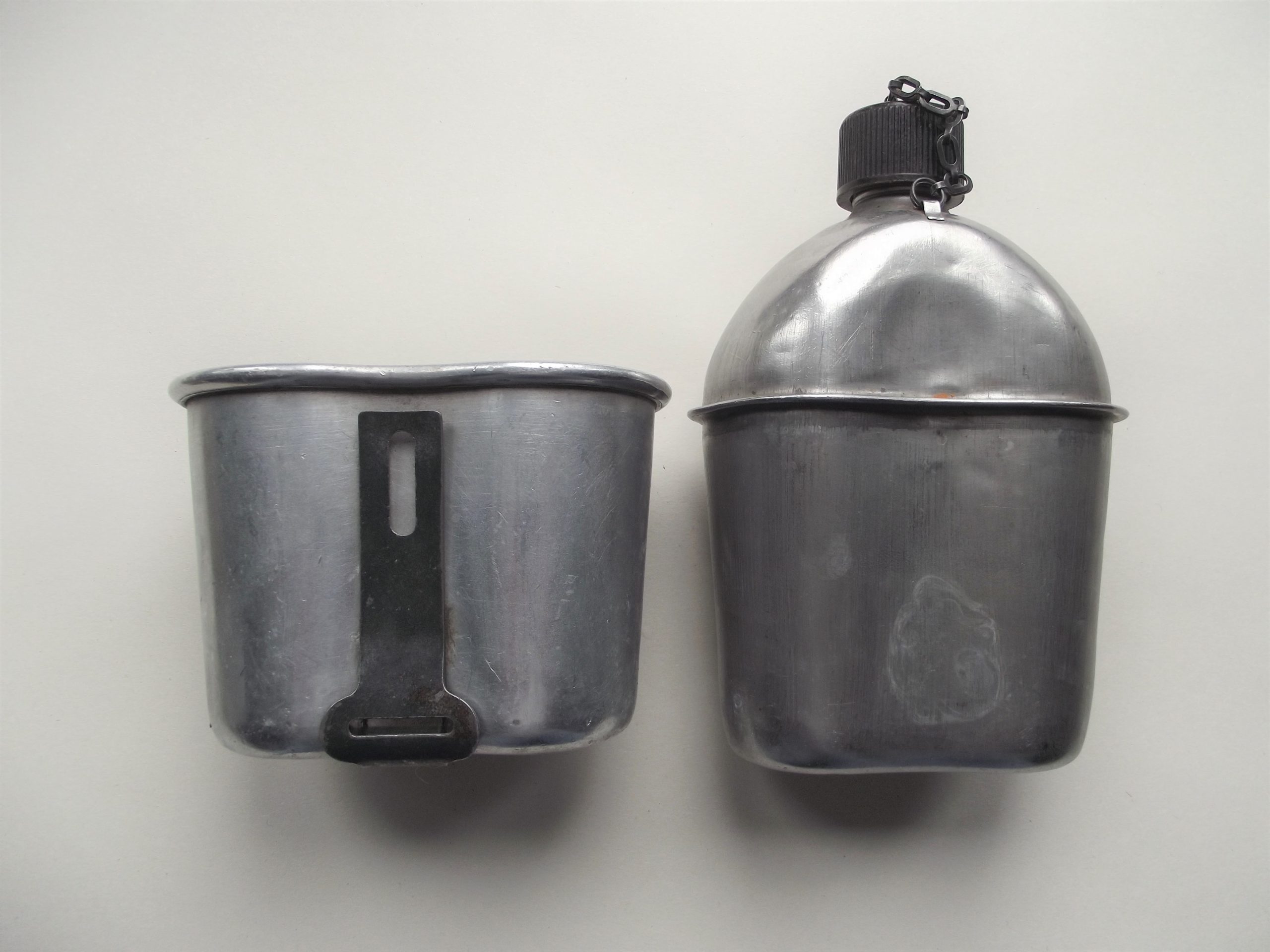 WW2 AMERICAN M1910 CANTEEN COVER & CANTEEN,CUP DATED 1943,45 - DBG ...