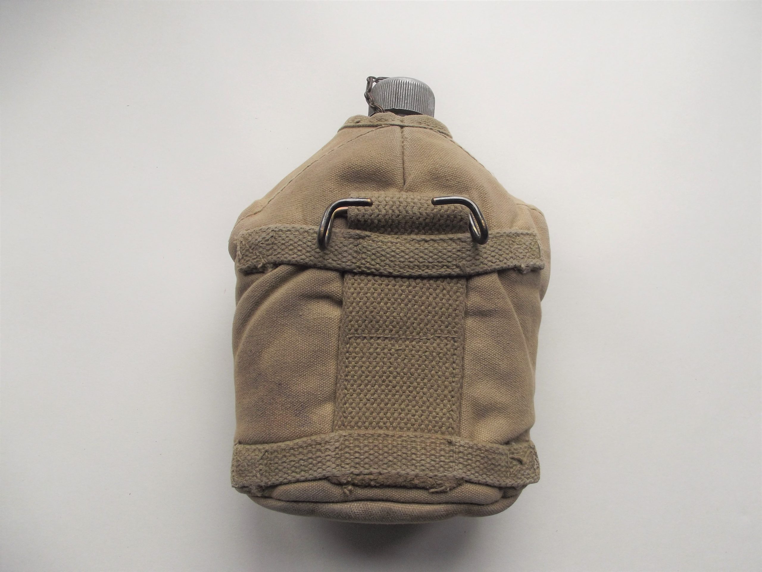 WW2 AMERICAN M-1941 CAVALRY WEBBING COVER & CANTEEN & CUP DATED 1918,42 ...
