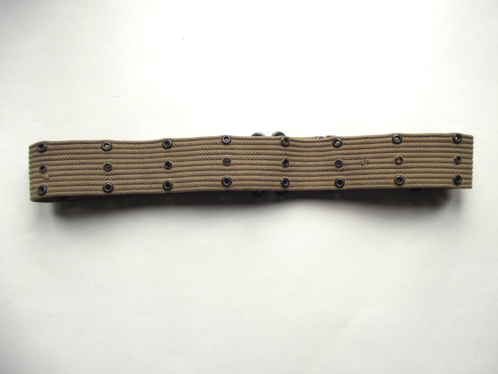 WW2 AMERICAN M1936 WEBBING BELT DATED 1943 - DBG Militaria