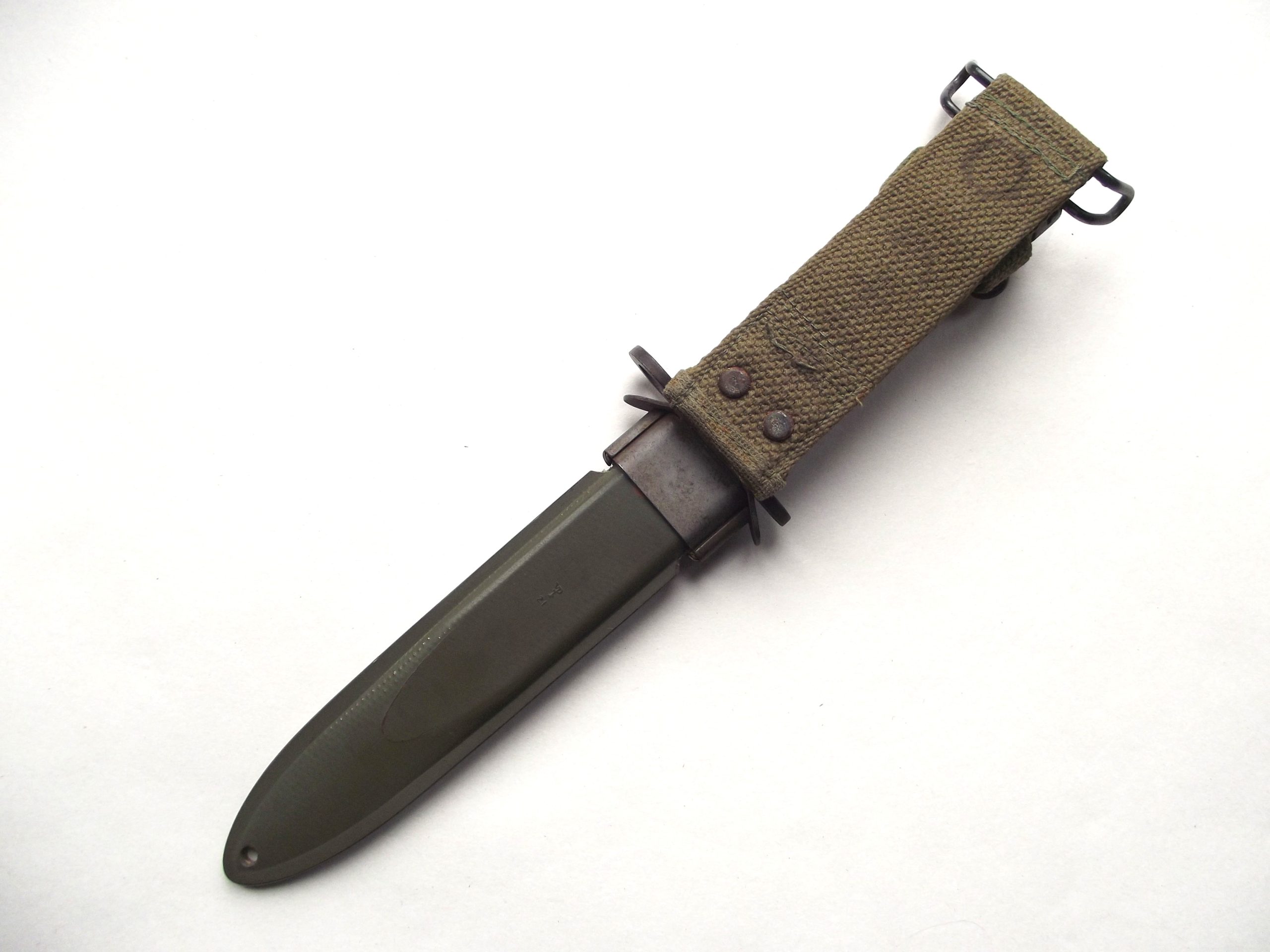 AMERICAN M4 BAYONET IMPERIAL & USM8 SCABBARD B.M CO - DBG Militaria