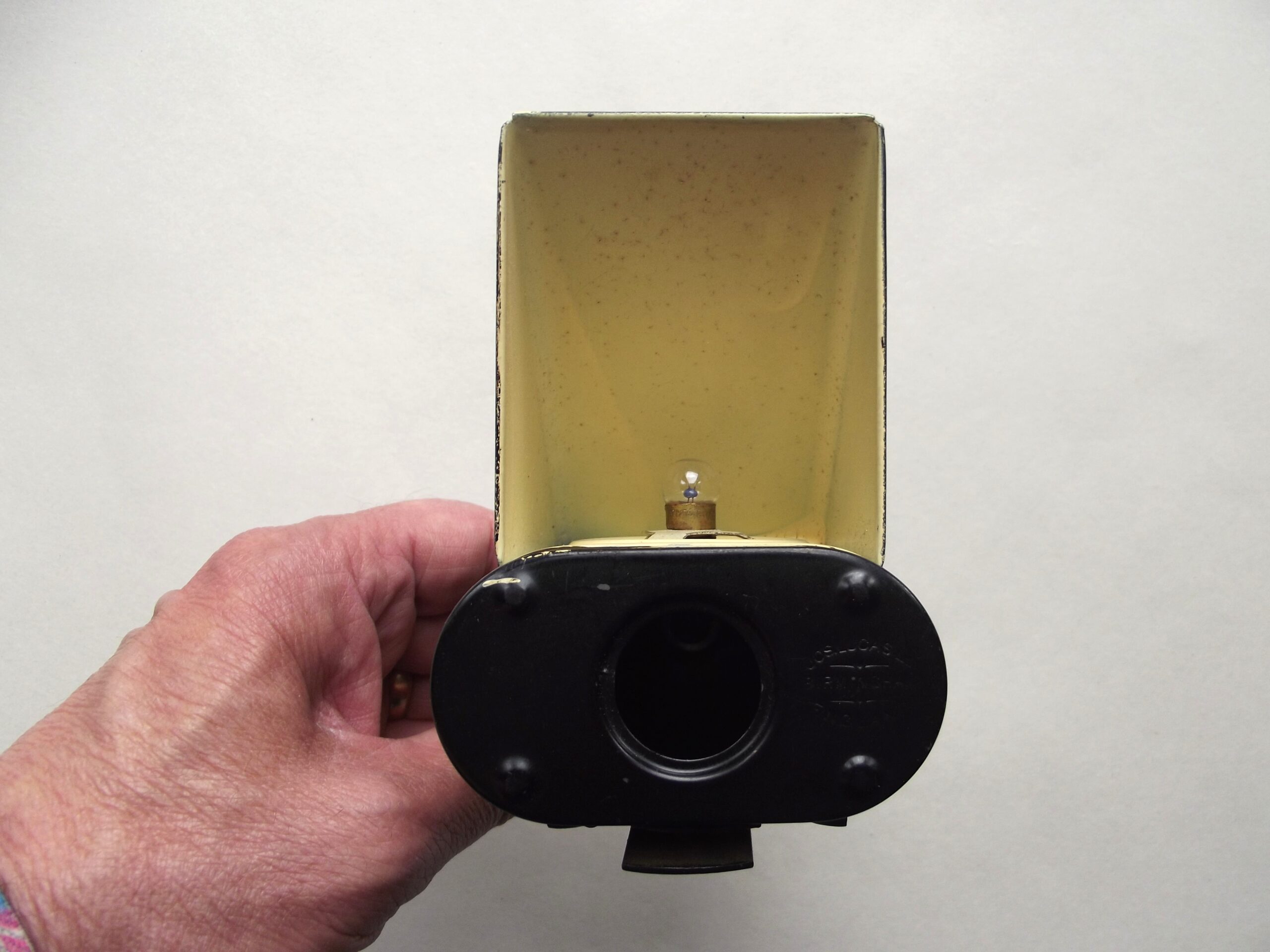 WW2 A.R.P BLACK-OUT LAMP & BOX - DBG Militaria