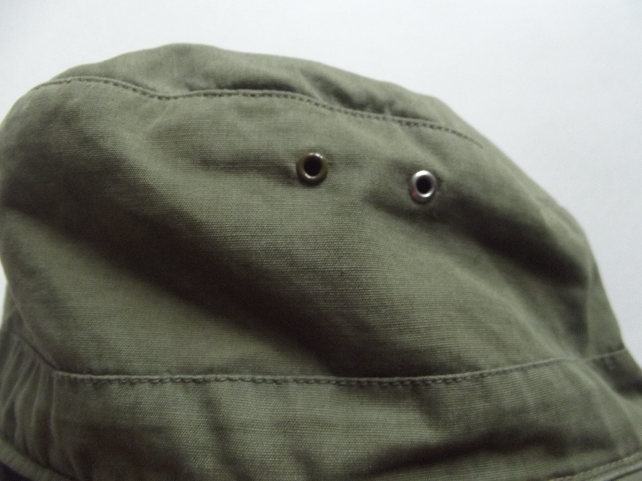WW2 AMERICAN COTTON FIELD CAP DATED 1944 - DBG Militaria