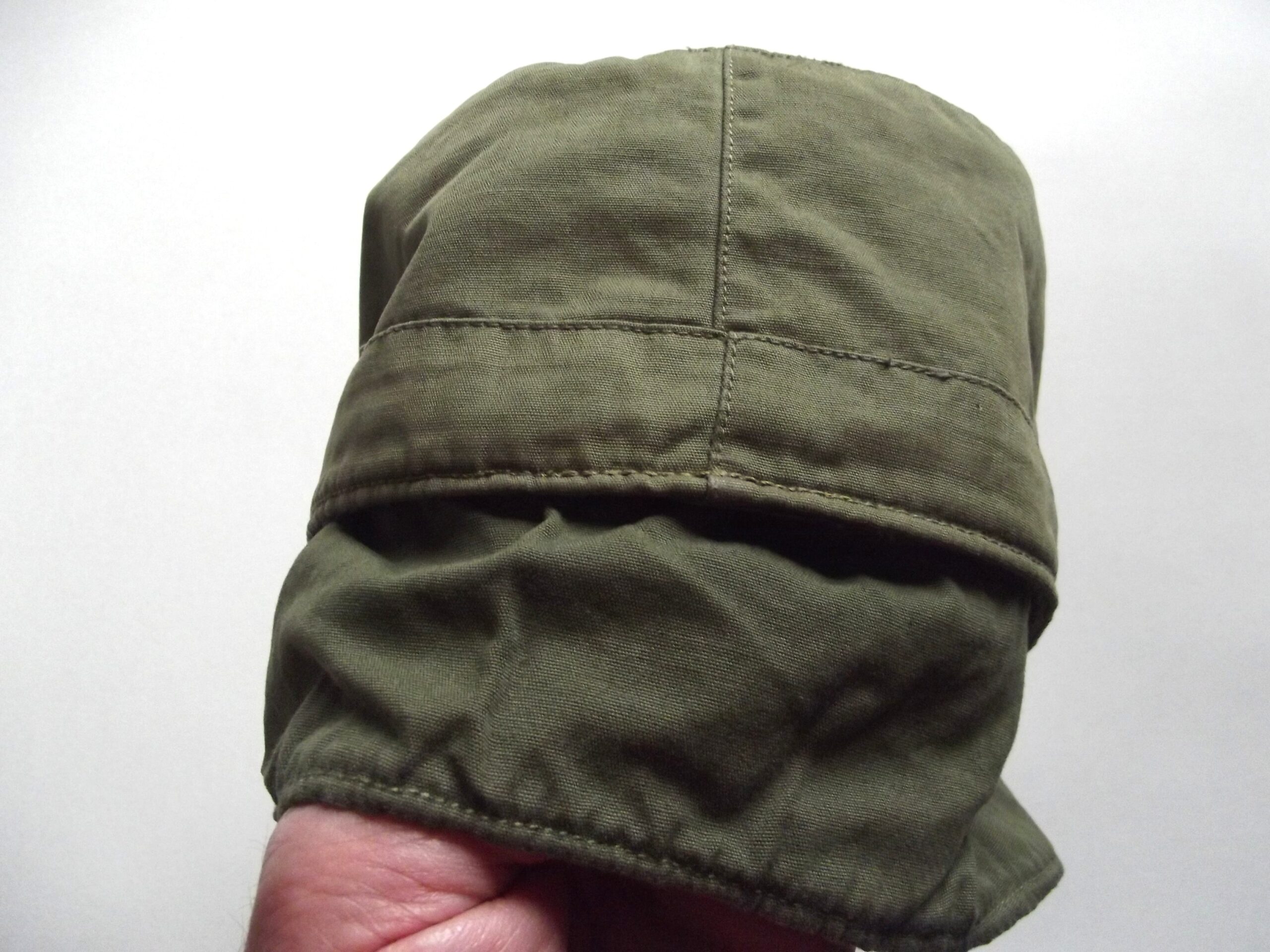 WW2 AMERICAN COTTON FIELD CAP DATED 1944 - DBG Militaria
