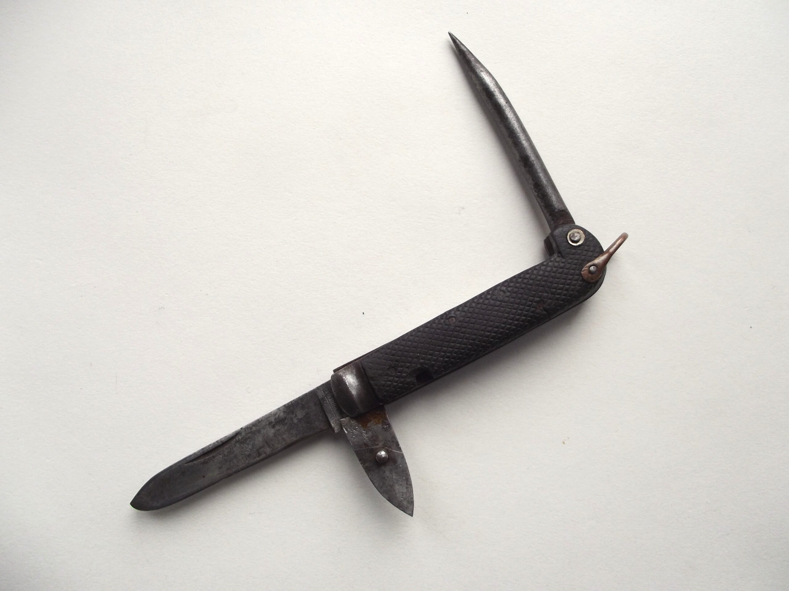 WW1 1913 PTN BRITISH ARMY JACK KNIFE - DBG Militaria